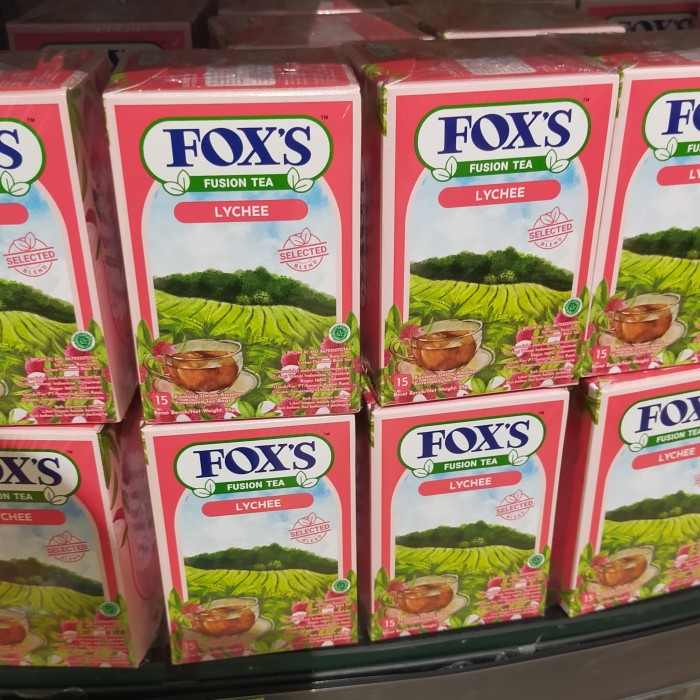 Jual [ISI 15] FOX'S Fusion Tea Mixed Lychee Foxs Leci Tea Teh Rasa Leci ...
