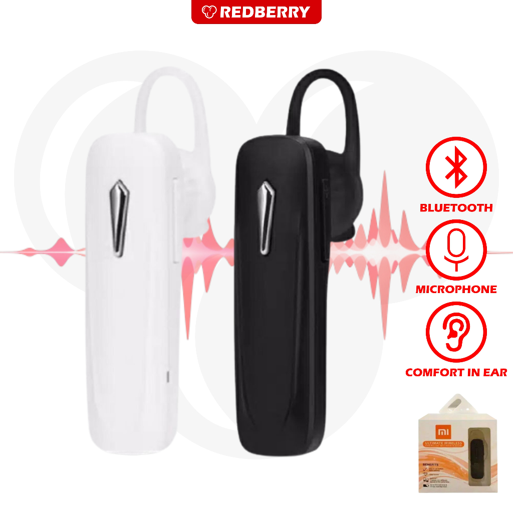 Jual Headset Bluetooth XIAOMI wireless Mono 1 telinga telfon bisnis ...