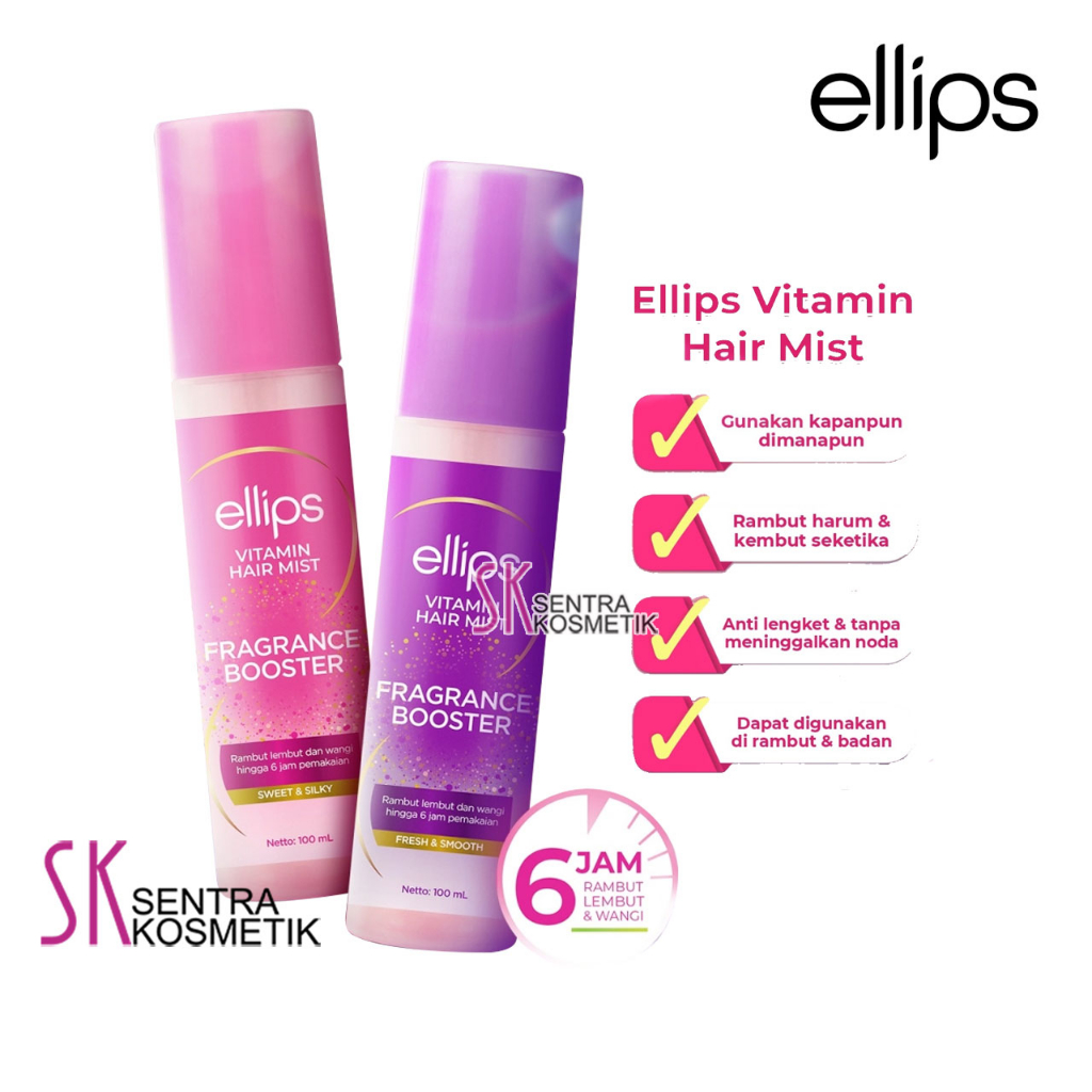 Jual ELLIPS Hair Mist Vitamin Rambut Fragrance Booster 100 ml | Shopee ...