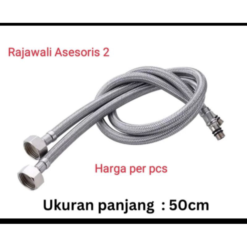 Jual Slang Fleksibel Panas Dingin 50 cm untuk Kran Mixer / Selang Air ...