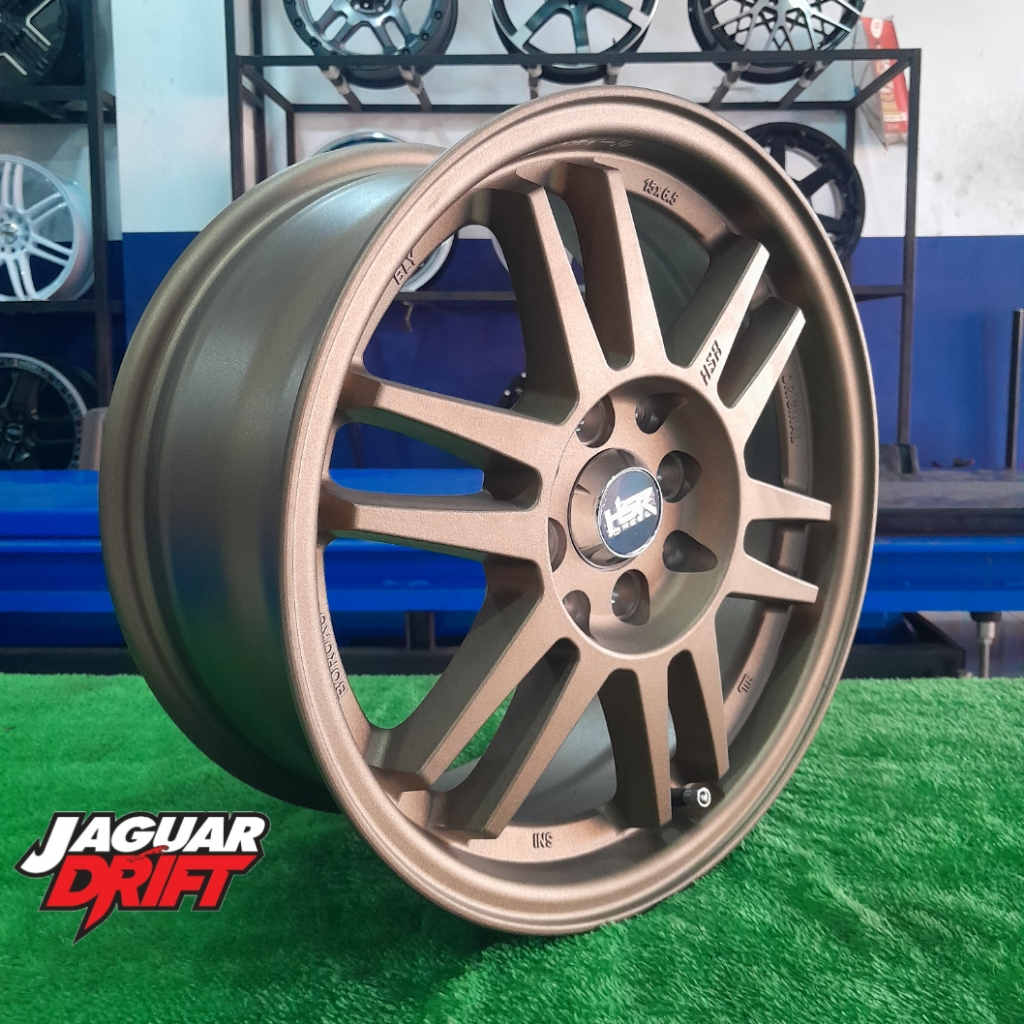 Jual VELG MOBIL BOROKO BLY01 HSR R15 SANDY BRONZE VELG MOBIL VIOS YARIS | Shopee Indonesia