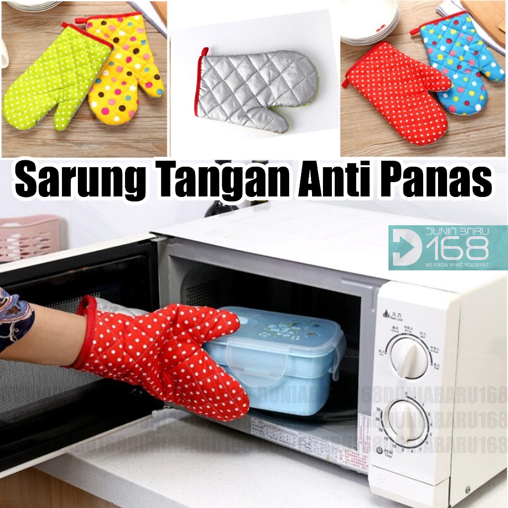 Jual Sarung Tangan Tahan Panas / Sarung Tangan Oven Microwave / Sarung ...