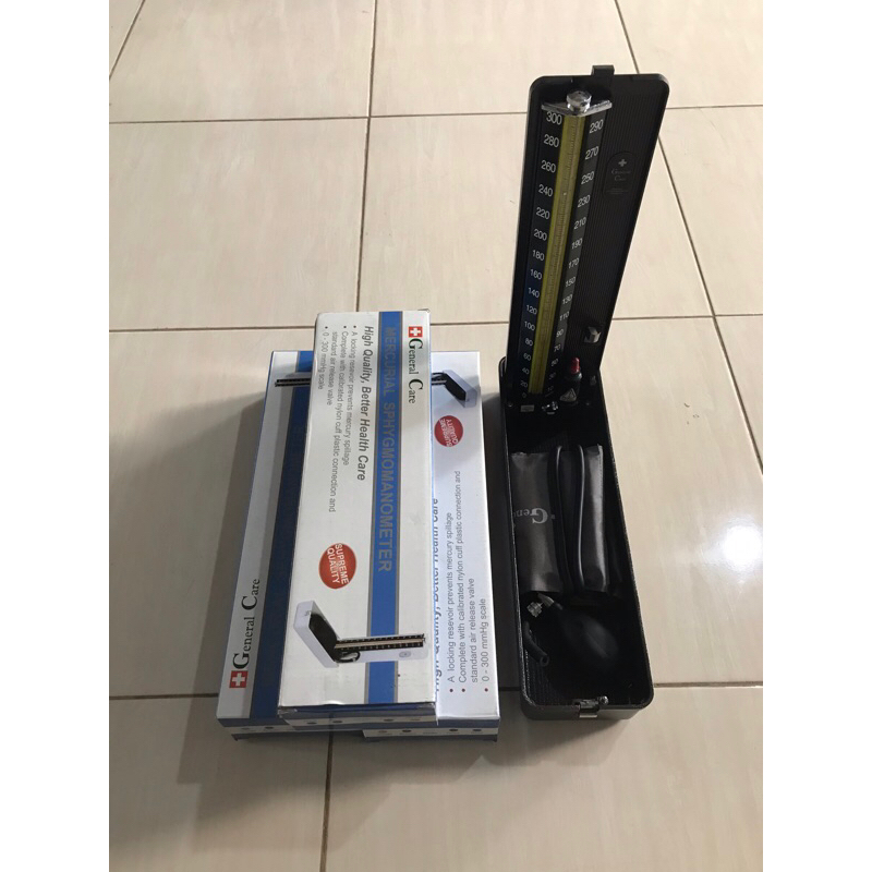 Jual tensimeter air raksa general care / sphygmomanometer alat ukur ...