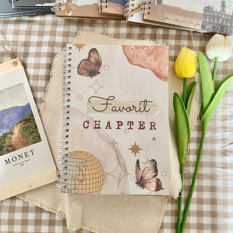 Jual Scrapbook Hitam dan Coklat Potrait Album Foto A5 isi 20 lembar ...