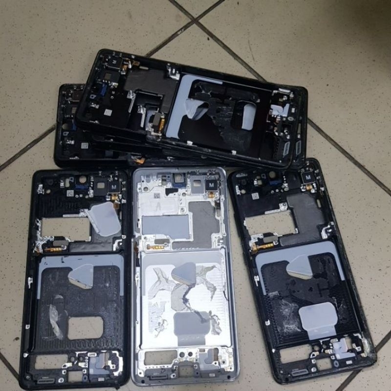 Jual Frame Lcd Samsung S21 ultra Original Copotan | Shopee Indonesia