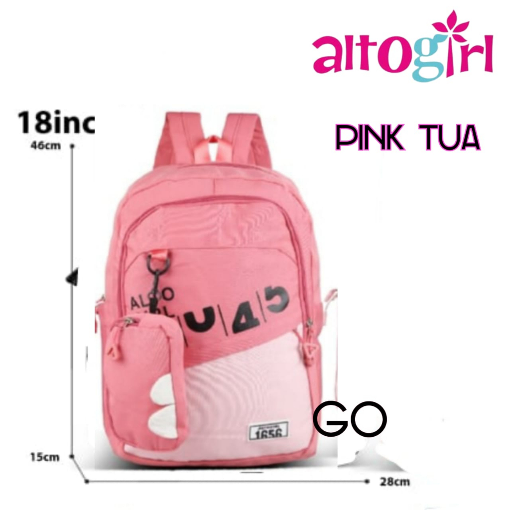 Jual gopro 3 Tas Alto Ransel Girl's Tas Alto Anak Perempuan/Ransel ...