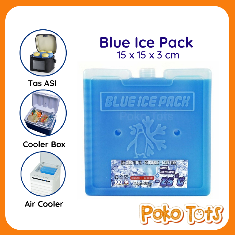 Jual 𝗖𝗢𝗢𝗟 𝗚𝗘𝗟 Blue Ice Pack Kotak IcePack Ice Gel Cooler Box Cool Gel ...