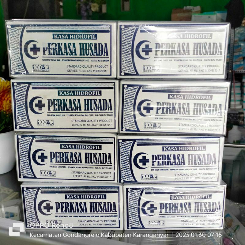 Jual kasa kotak steril / kassa perban kotak steril perkasa/ kasa perpak ...