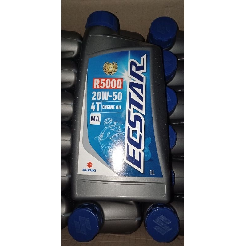 Jual Suzuki Engine Oil Ecstar 4T R5000 20W-50 Jaso MA buat Motor ...