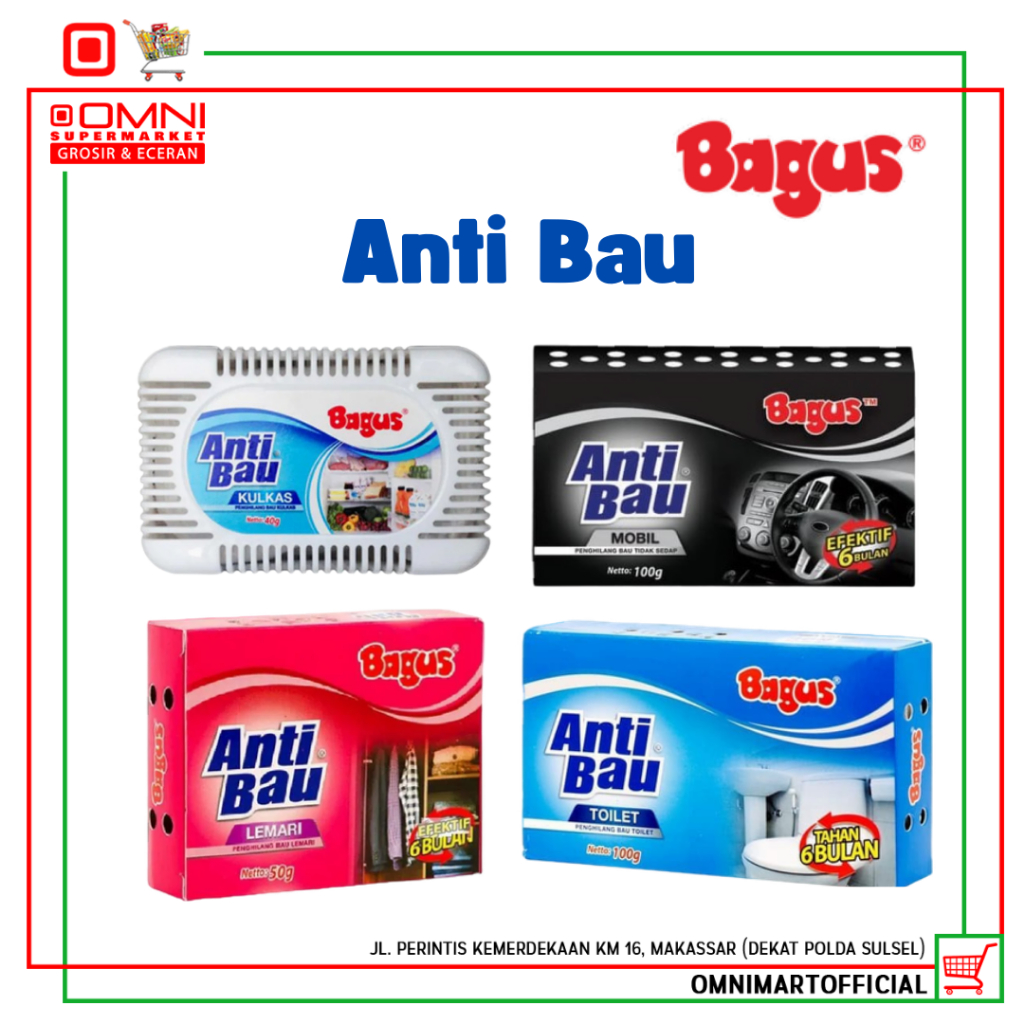 Jual PEWANGI BAGUS ANTI BAU KULKAS, LEMARI, MOBIL, TOILET 40 GR ...