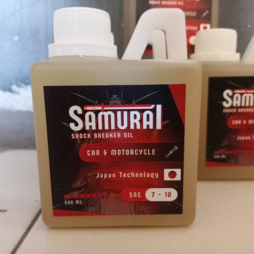 Jual samurai oil oli shock breaker skok sok depan belakang motor/mobil ...