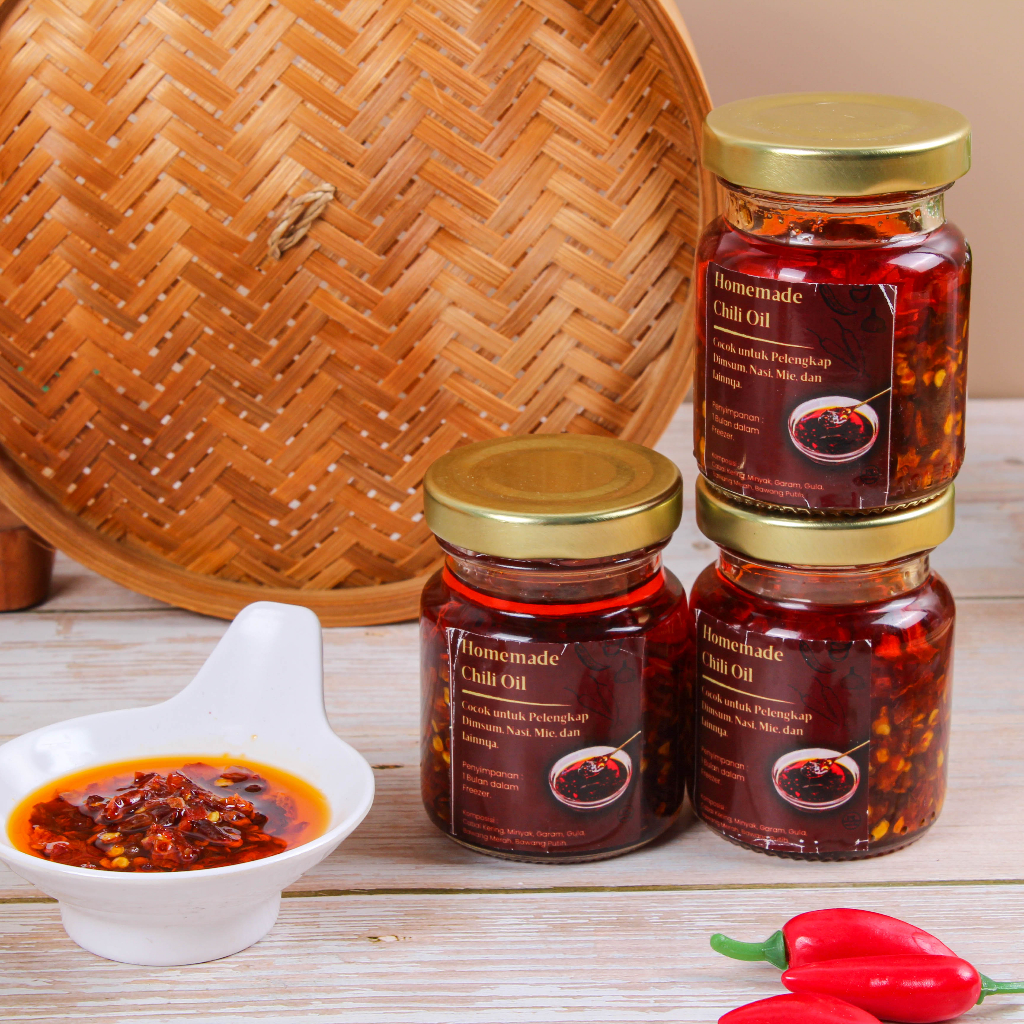 Jual CABE CHILI OIL DIMSUM Karens Dimsum, dijamin PEDAS dan HALAL ...