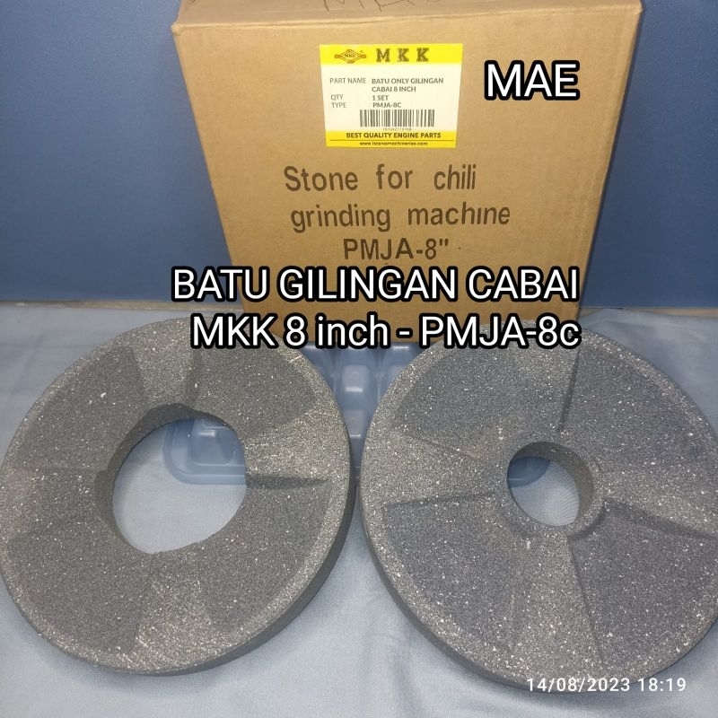 Jual BATU GILINGAN CABAI 8" MKK PMJA-8C STONE FOR CHILI GRINDING ...