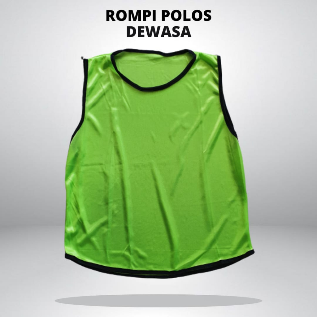 Jual Rompi Latihan Bola Dewasa Olahraga Sepak Bola Futsal Polos Dan ...