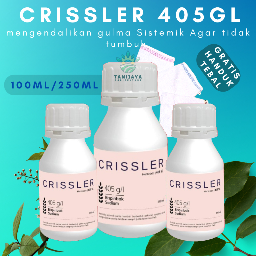 Jual Obat Hama Pembasmi Gulma Ampuh Tanaman Padi Crissler 405SC 250ml ...