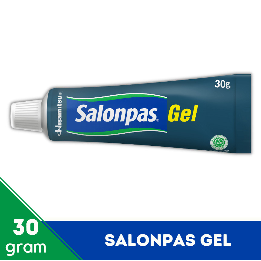 Jual SALONPAS Gel Pereda Nyeri Otot & Keseleo 30 gr | Shopee Indonesia