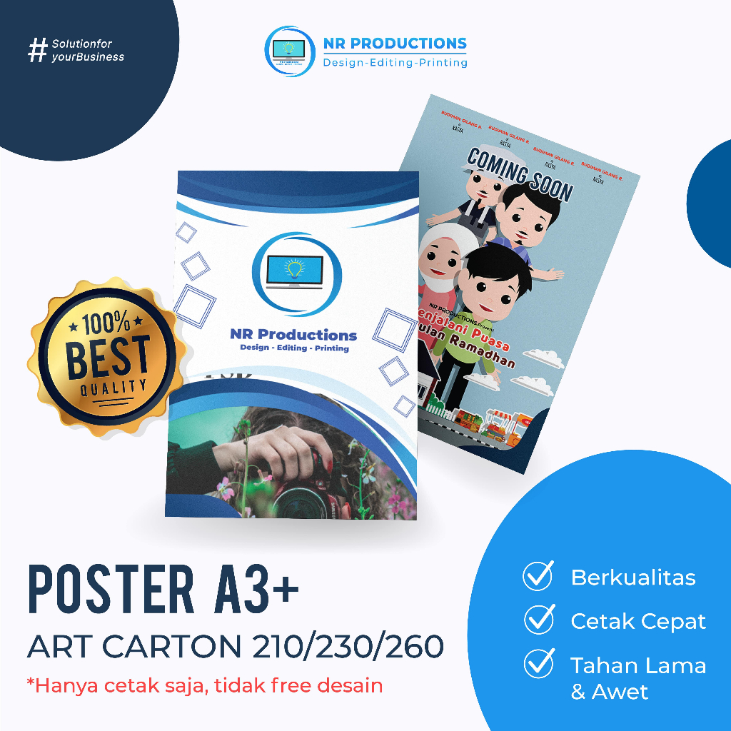 Jual CETAK POSTER A3 ART CARTON | Shopee Indonesia