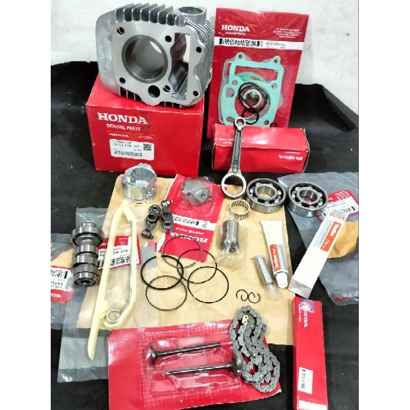 Jual Blok seher komplit KPH isi piston kit Honda Supra X 125 Karisma sesuai poto | Shopee Indonesia