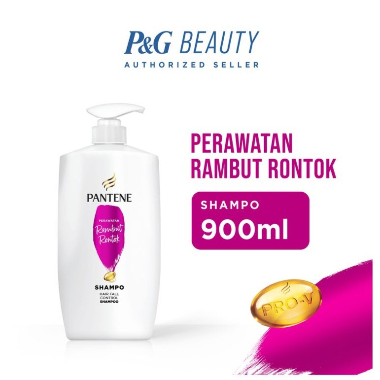 Jual Shampoo Pantene Perawatan Rambut Rontok 900ml - Pantene Shampoo ...