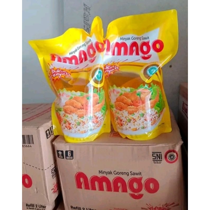 Jual Minyak goreng Amago 2 liter | Shopee Indonesia