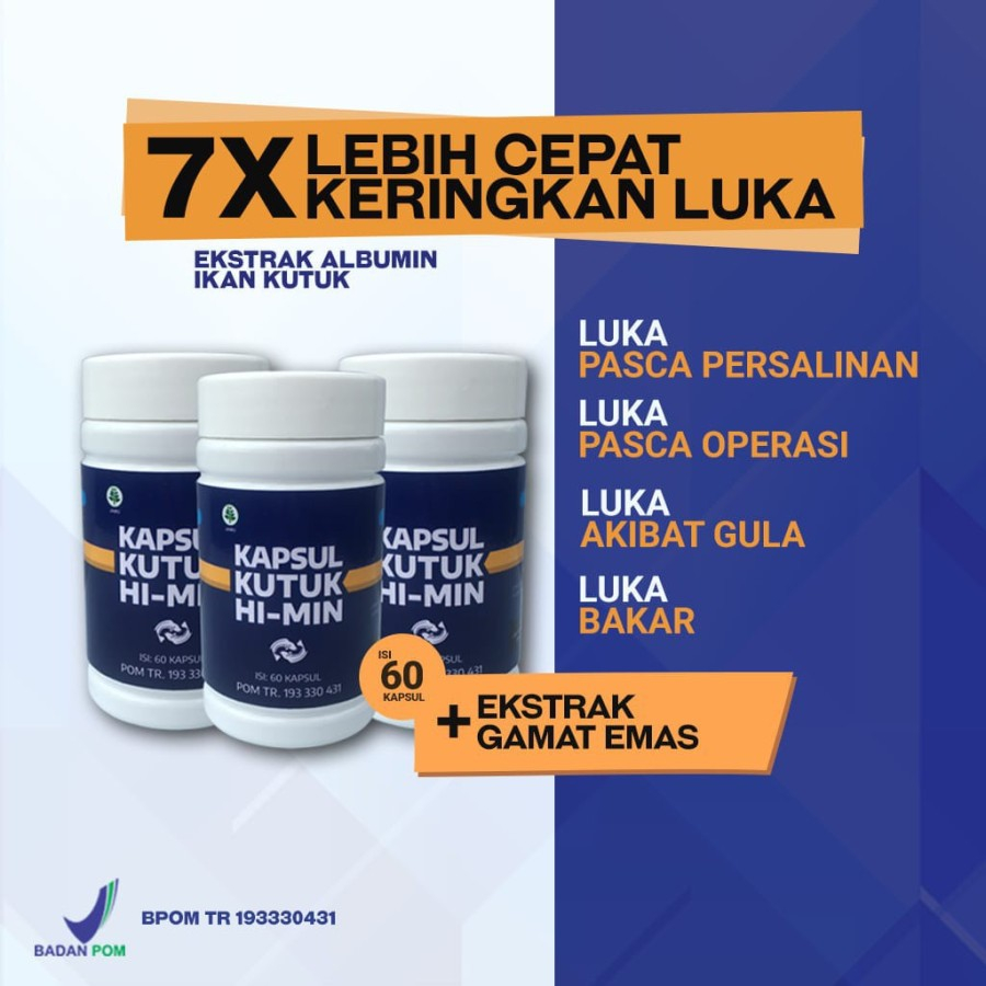 Jual kapsul kutuk Naturafit Hi-Min 60 kapsul High Protein Albumin Ikan Ekstrak ikan Gabus ...