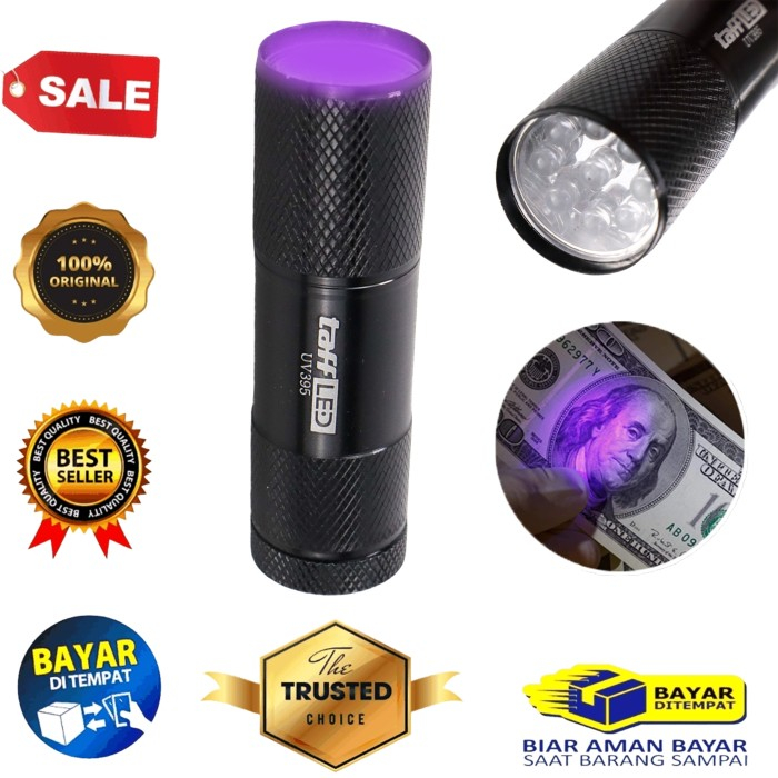 Jual Senter Alat Penerangan Led Sinar UV Cek Uang Asli Palsu Money ...