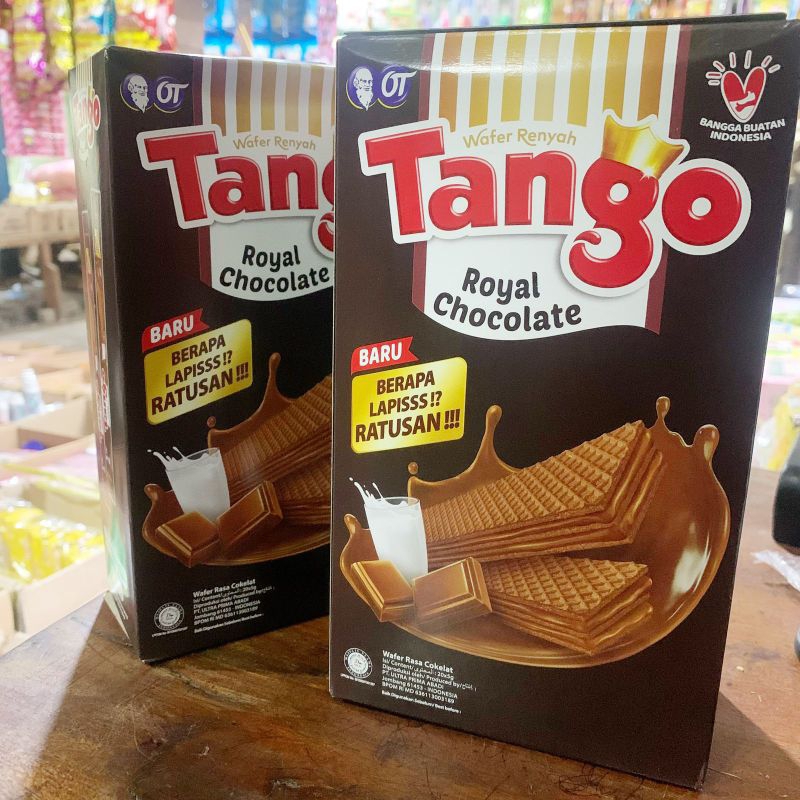 Jual TANGO ROYAL CHOCOLATE / WAFER RASA COKELAT / 1 KOTAK ISI 20pcsx5gr ...