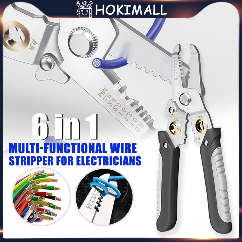 Jual 【6in1】 Tang Multifungsi/Tang Potong Kabel Listrik/Tang Serbaguna ...