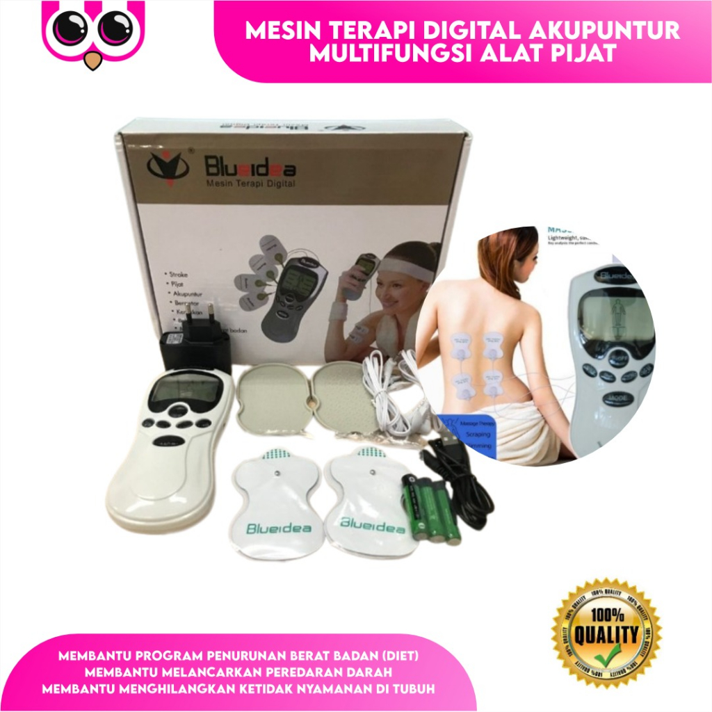 Jual MESIN TERAPI DIGITAL AKUPUNTUR MULTIFUNGSI ALAT PIJAT | Shopee ...