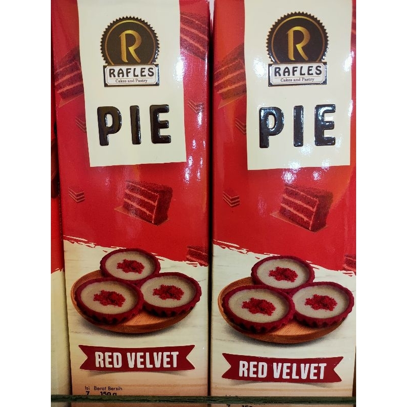 Jual Pie Talas Raffles Sangkuriang Oleh Oleh Khas Bogor Rasa Red Velvet ...
