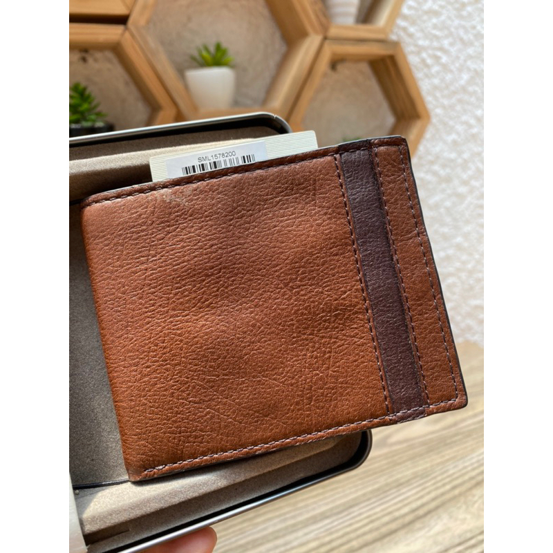 Jual fossiloriginal dompet enis traveler with tinbox | Shopee Indonesia