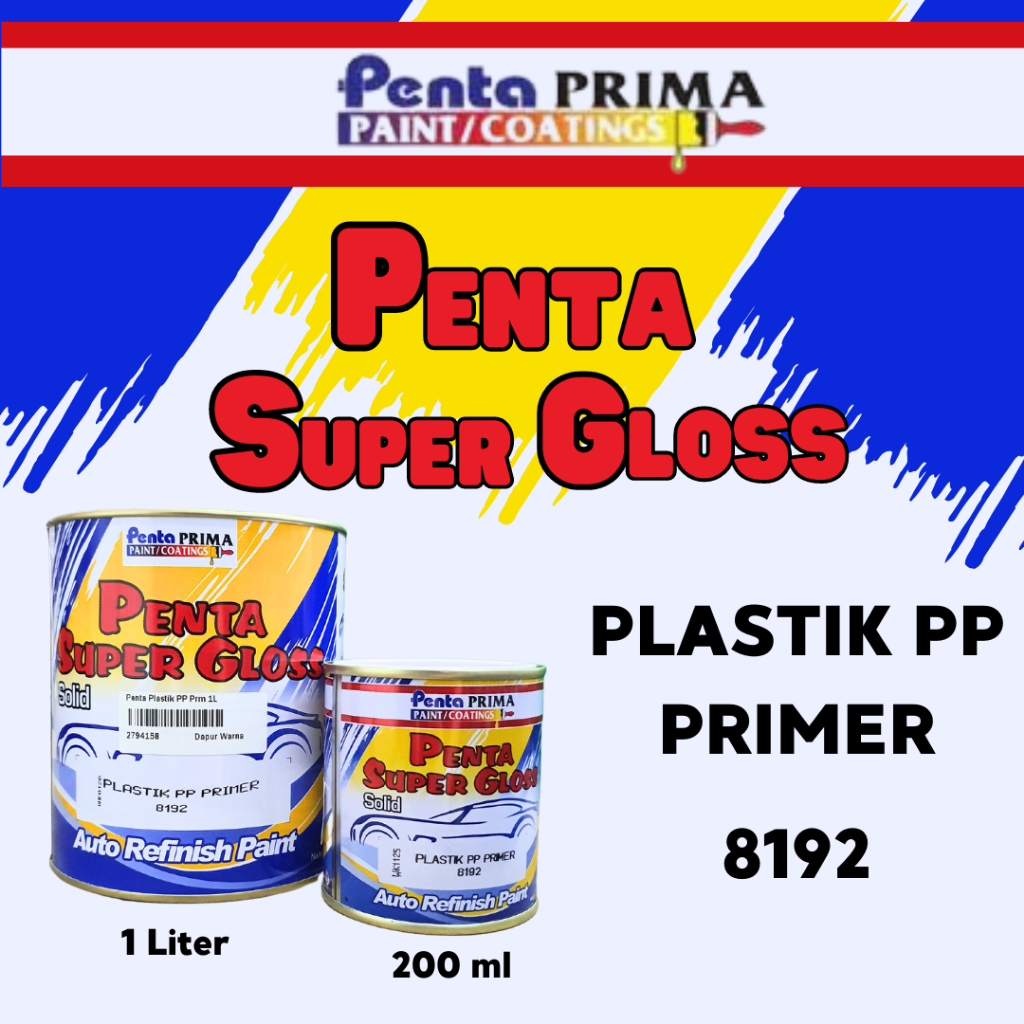 Jual [Sulsel-Sulbar] Penta Super Gloss Plastik PP Primer 8192 (Plastik ...