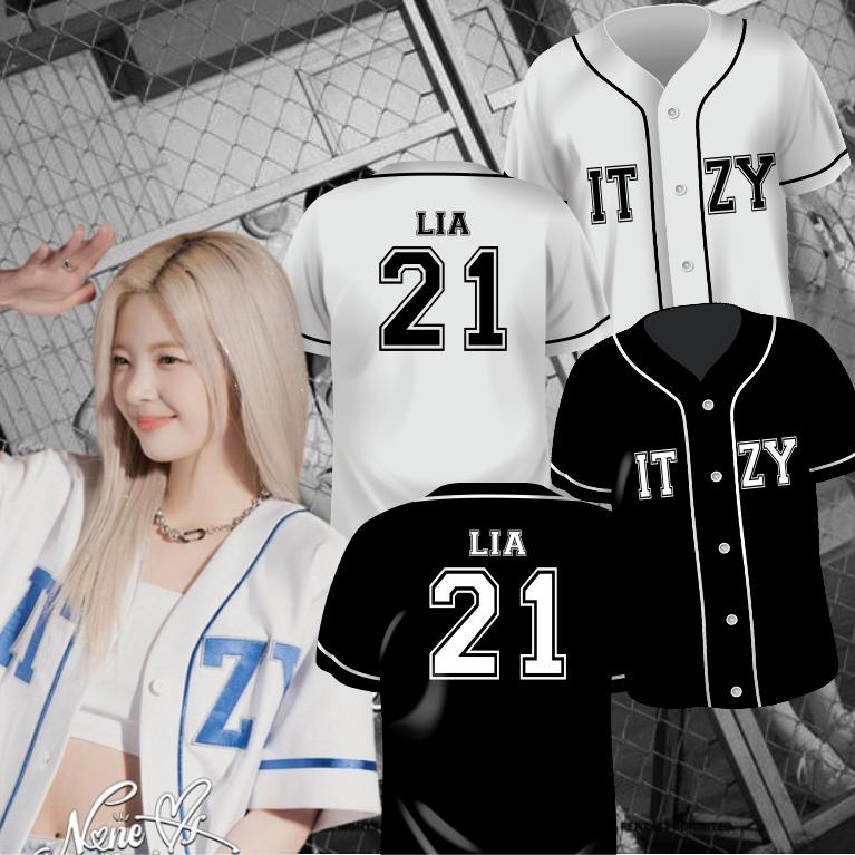 Jual ITZY JERSEY/JERSEY KPOP/JERSEY NAMA MEMBER ITZY/ITZY/JERSEY BASEBALL | Shopee Indonesia