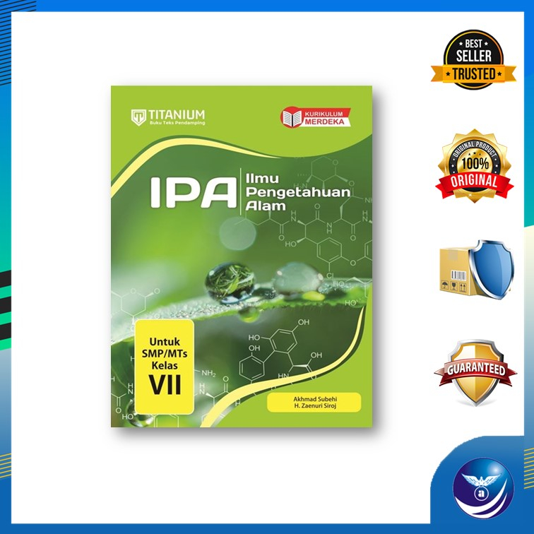Jual Penerbit Andi - TITANIUM: Buku Teks Pendamping Kurikulum Merdeka IPA untuk SMP/MTs Kelas ...