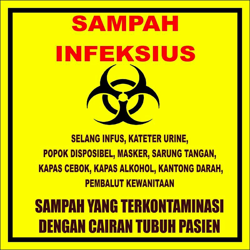 Jual stiker sampah infeksius | Shopee Indonesia