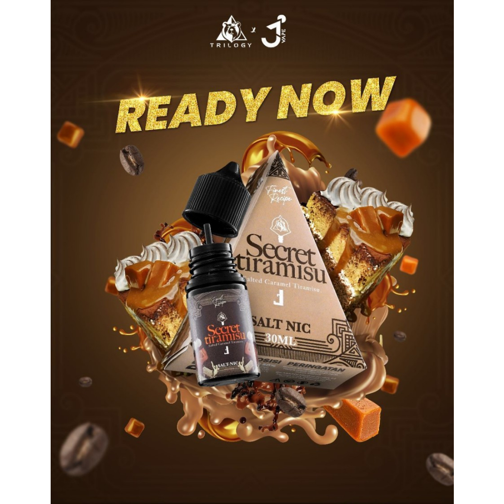 Jual SECRET V3 TIRAMISU SALTNIC 30ML | Shopee Indonesia