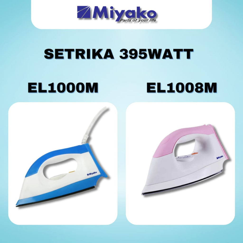 Jual Promo cuci gudang setrika,strikaan murah bagus miyako EL-1000M ...