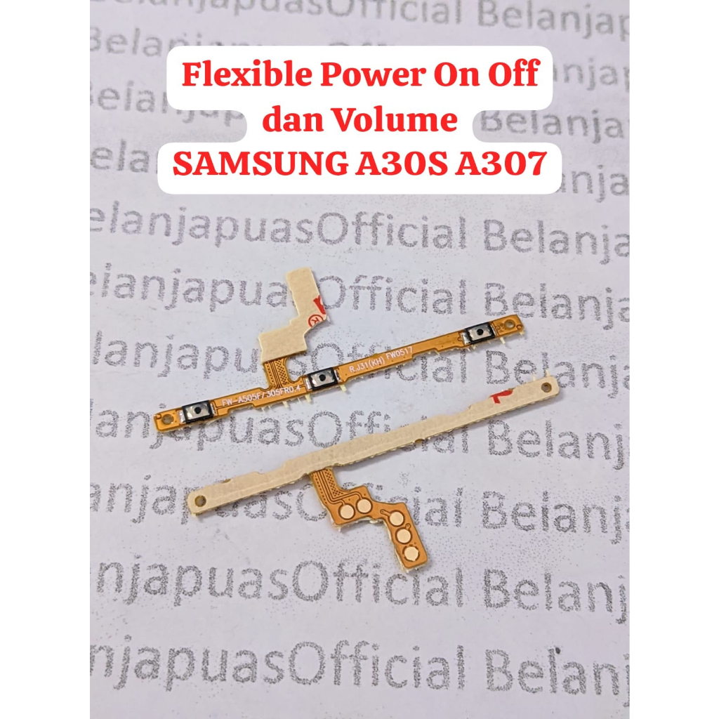 Jual Flexible Fleksibel Flex Flek POWER ON OFF dan VOLUME SAMSUNG A30S ...
