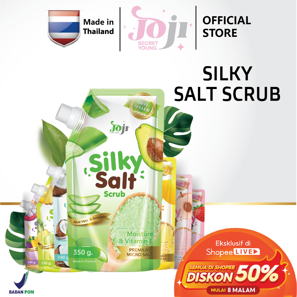 Jual JOJI Secret Young Silky Salt Scrub / Lulur Badan / Garam Pemutih ...