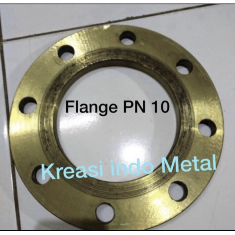 Jual 8" Flange las PN10 Galvanis Besi (8 inch) -Steel PN 10 DN Din 200 ...