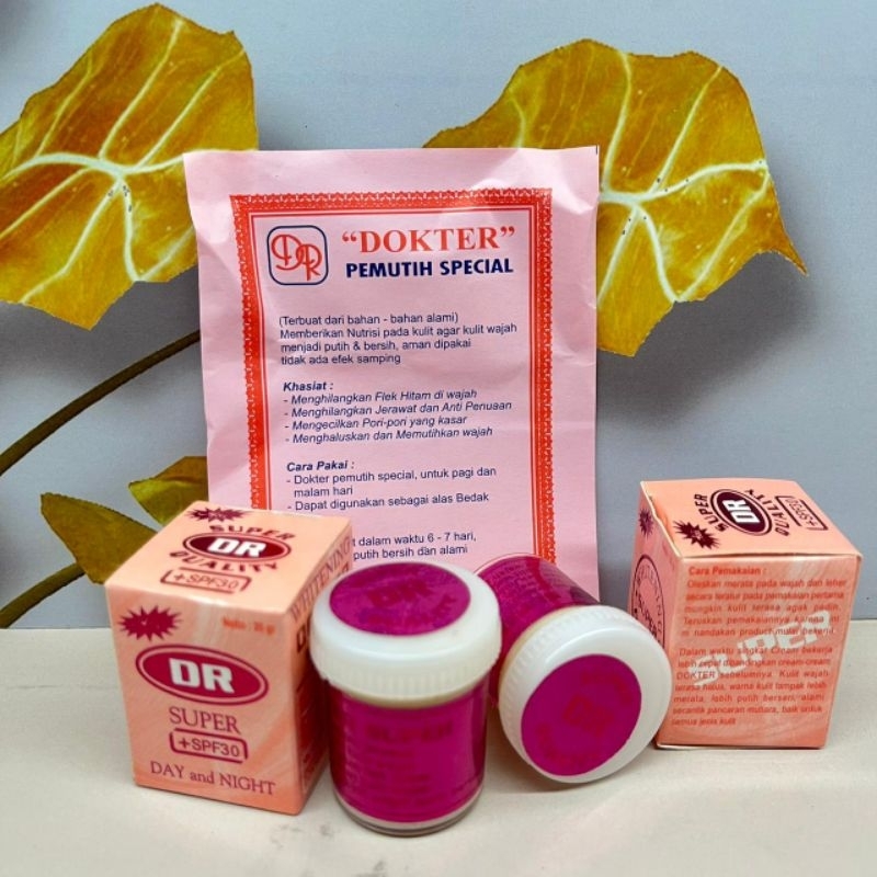 Jual CREAM DOKTER PINK SUPER WHITENING//Cream Dr Pink Original (ecer) | Shopee Indonesia