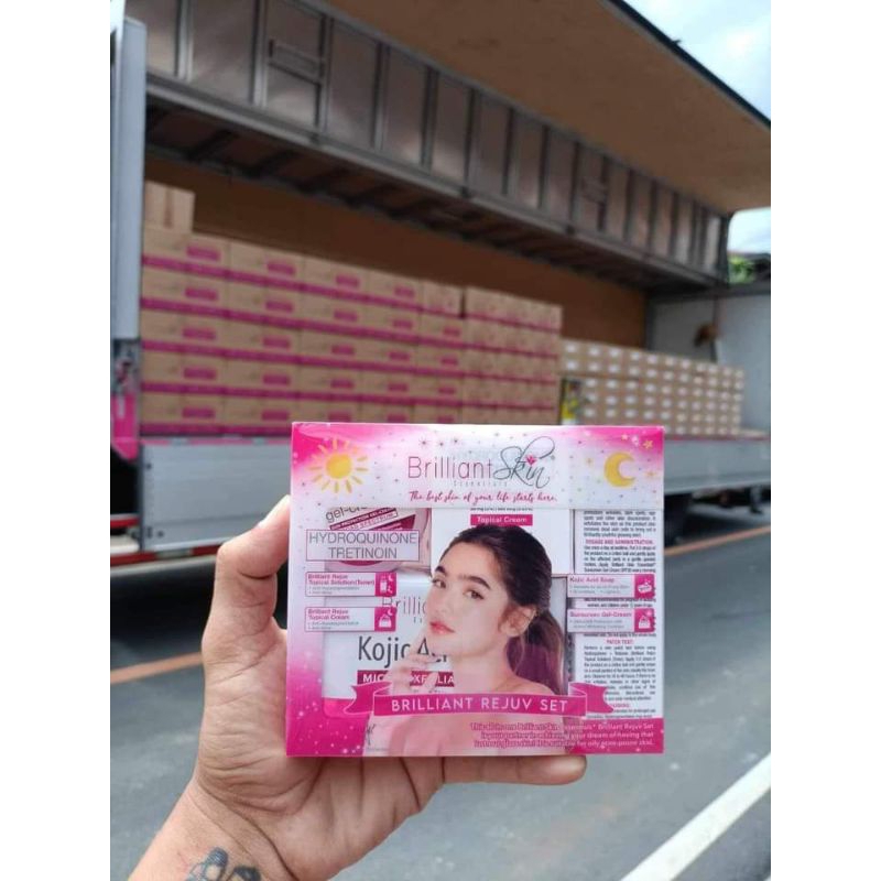 Jual Brilnt Skincare Rejuvenating Trial 4in1 Brilant Crem Original 100