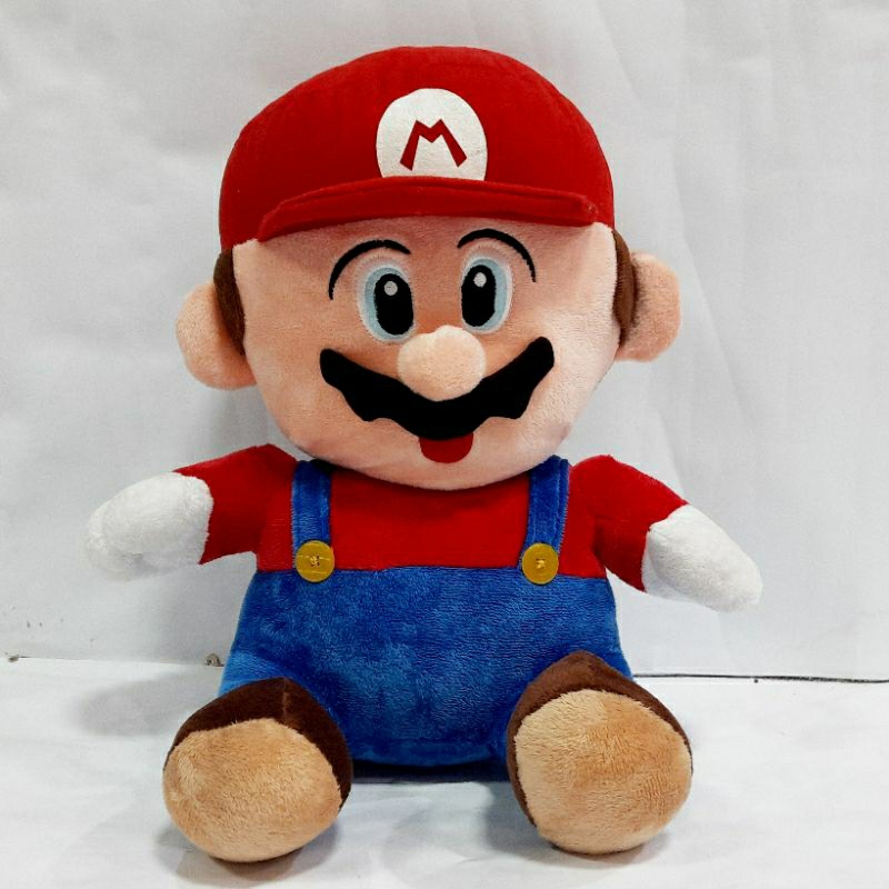 Jual Boneka game kartun Super Mario Bros lucu besar tinggi 40 cm ...