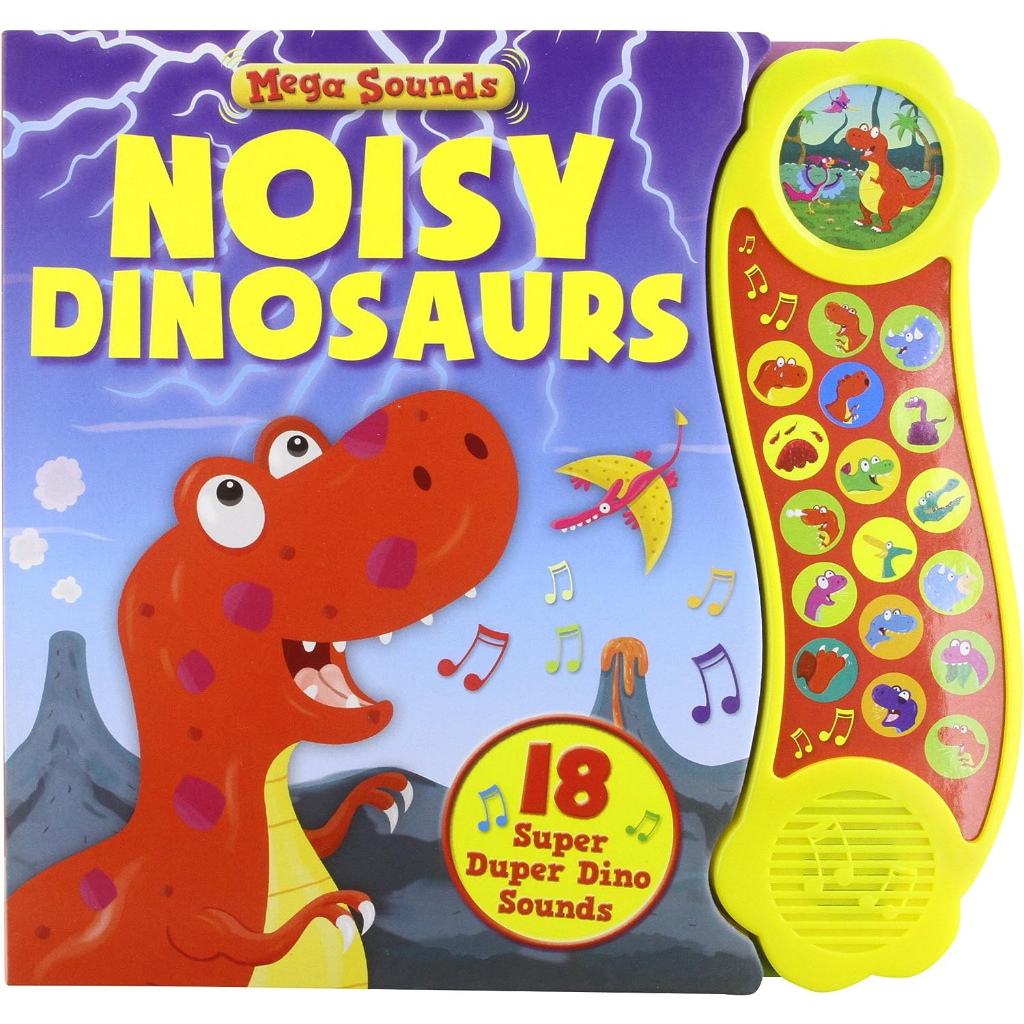 Jual Noisy Dinosaurs Mega Sounds (Sound Book) | Shopee Indonesia