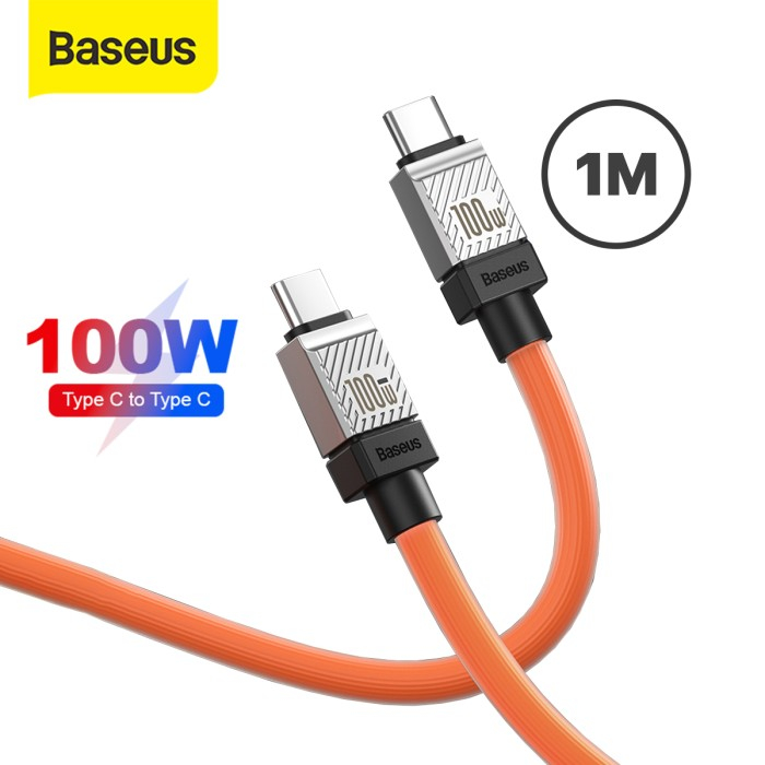 Jual BASEUS Kabel Data COOLPLAY Type C to Type C 100W PD Fast Charging | Shopee Indonesia