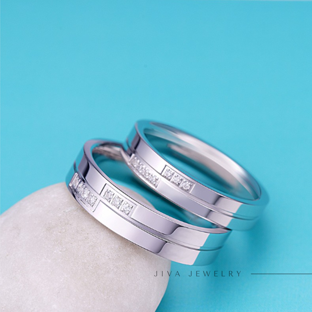 Jual CINCIN TUNANGAN COUPLE NIKAH PERAK PRIA/WANITA - J361 | Shopee Indonesia