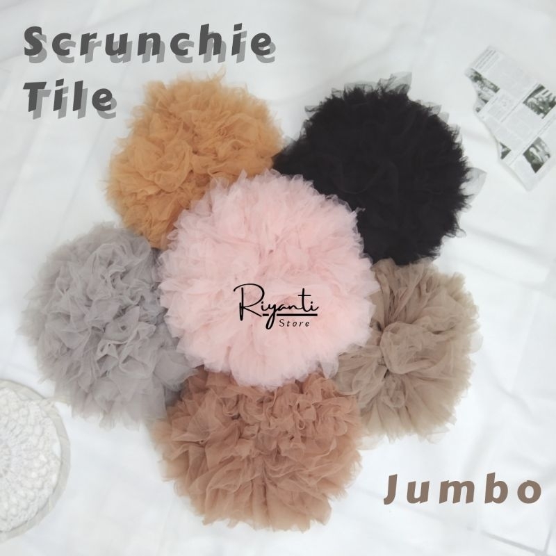 Jual Scrunchie Tile Jumbo / Cepol Tile | Shopee Indonesia