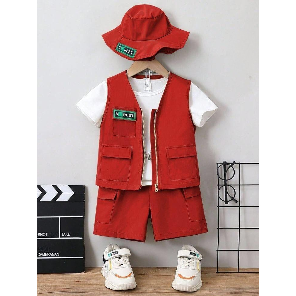 Jual PROMO-SETELAN ROMPI ANAK SUDAH DENGAN TOPI UMUR 1-5 TAHUN MOTIF ...