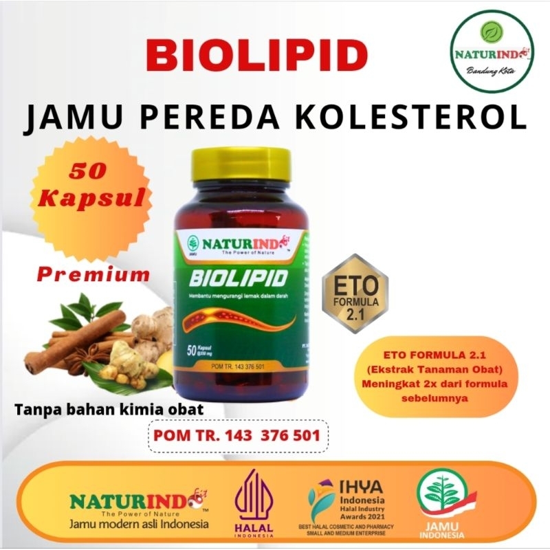 Jual Biolipid Obat Jamu Herbal Pereda Kolesterol Nyeri Leher Mengurangi ...