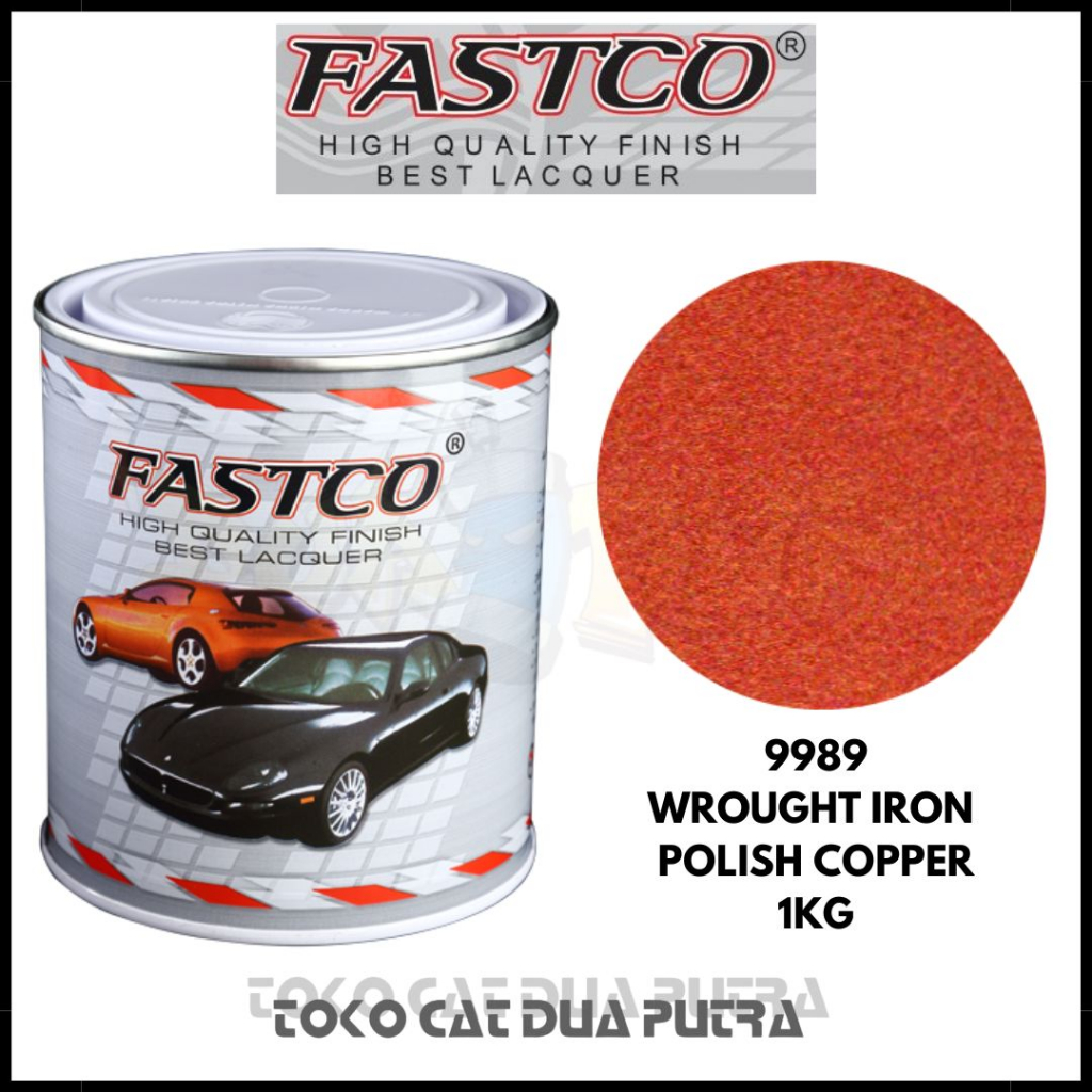 Jual Cat Duco Fastco 1Kg 9989 Wrought Iron Polish Copper | Shopee Indonesia